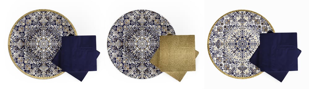 Metallic Plateware (using tile art) | Skillshare Student Project