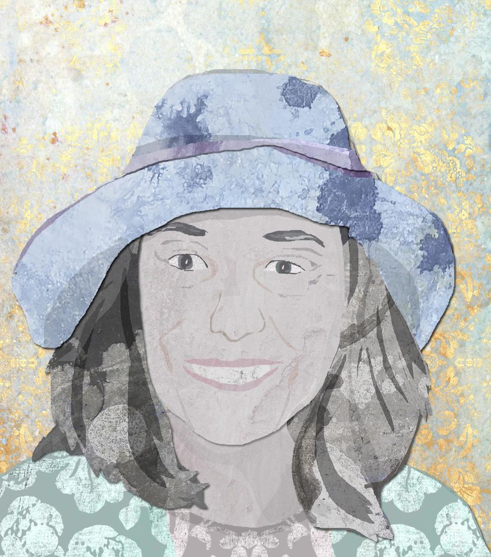 Self Portrait Digital Collage Skillshare Student Project