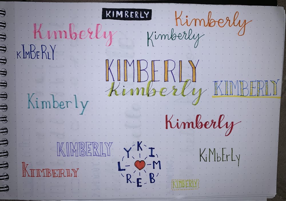Faux Calligraphy Name Practice | Skillshare Student Project Faux Calligraphy Name Practice | Skillshare Student Project