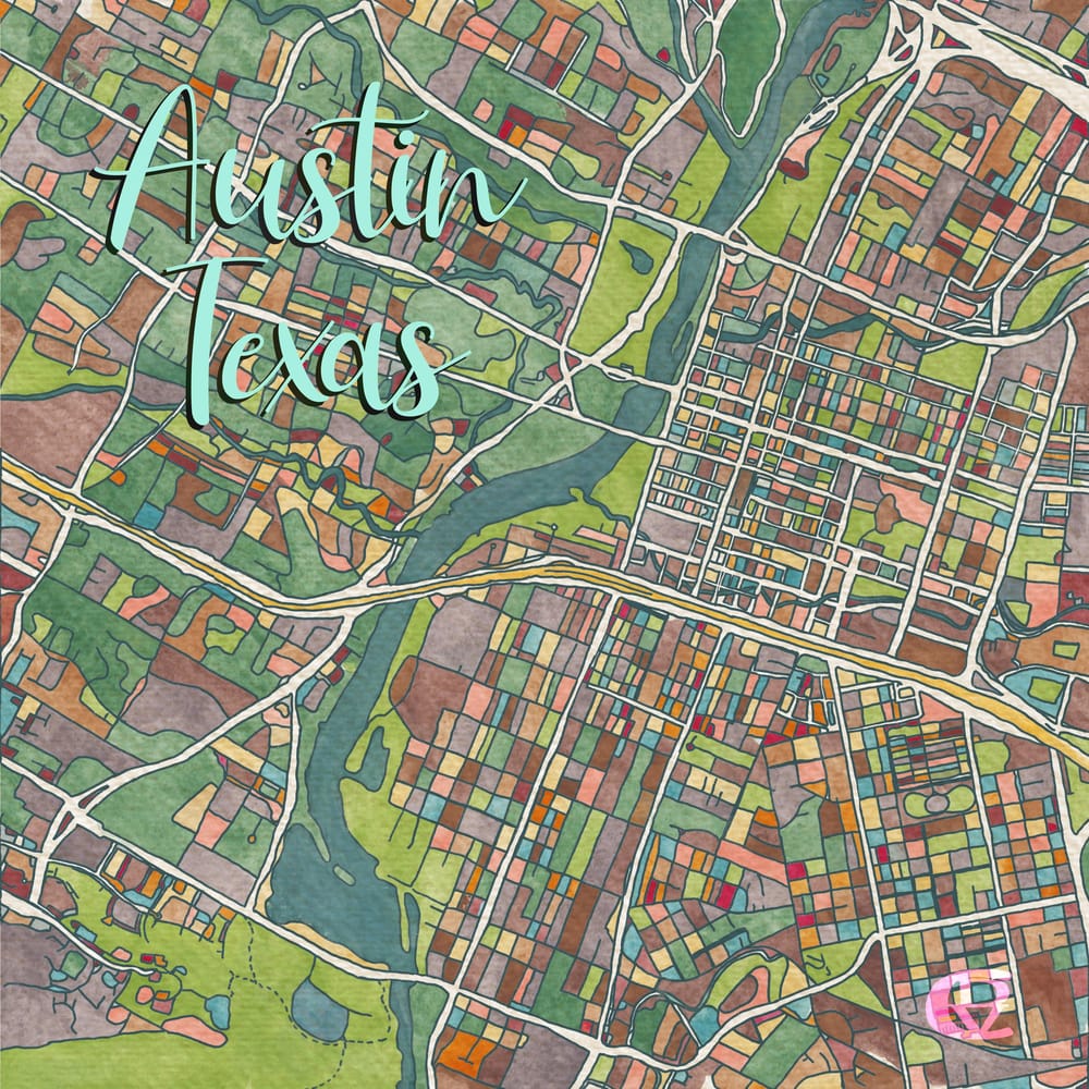 Maps in Procreate | Skillshare Student Project