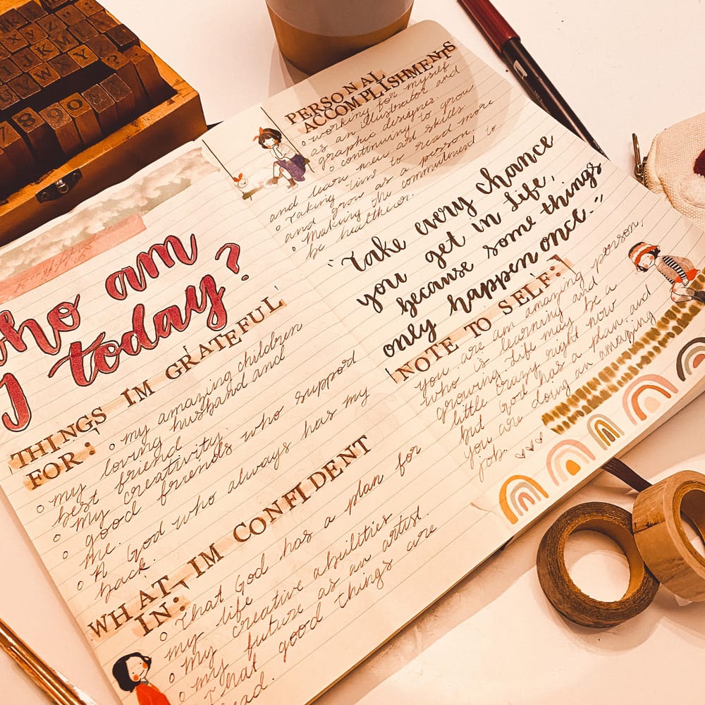 Art Journaling For Self-Care | Skillshare Student Project