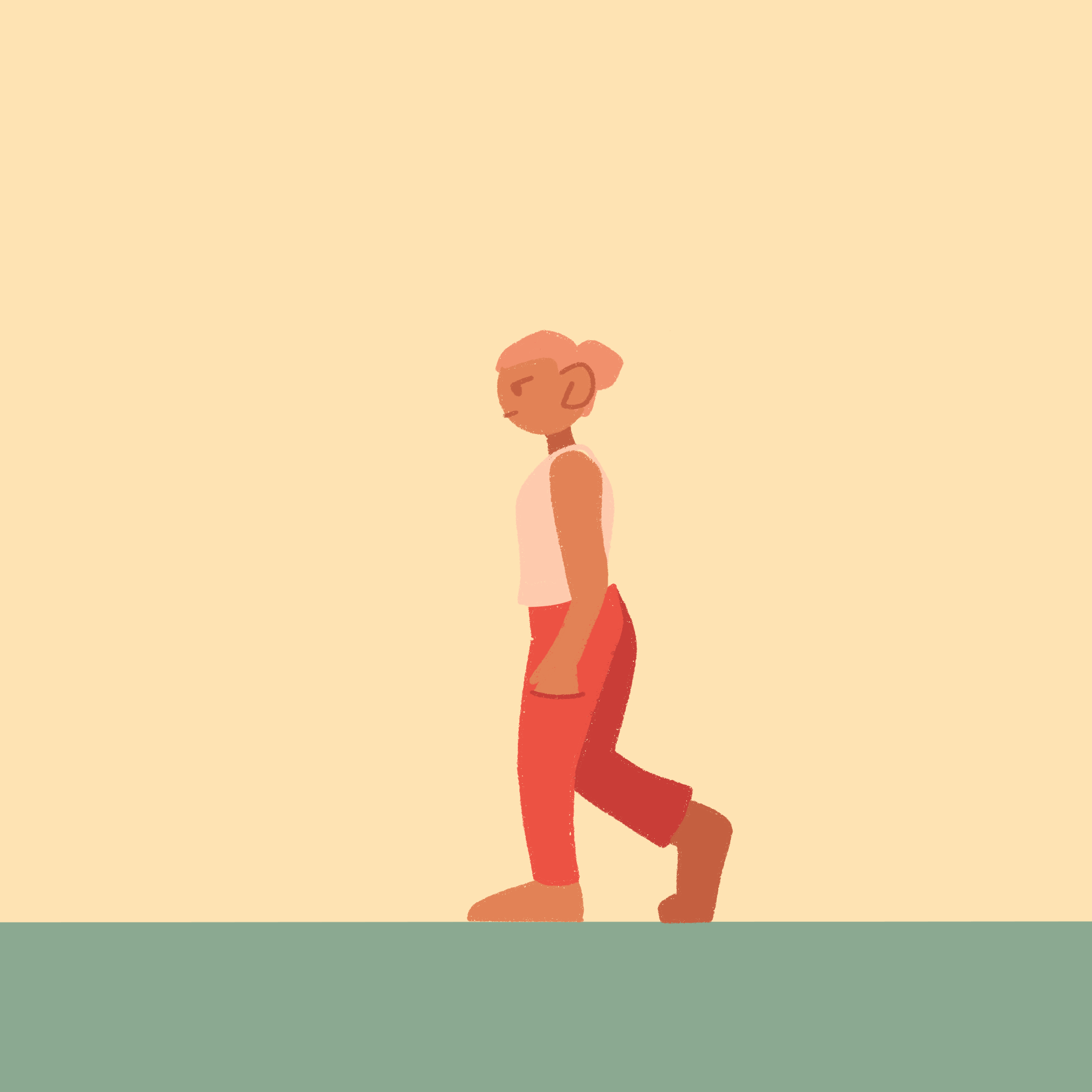 Walking animation | Skillshare Student Project