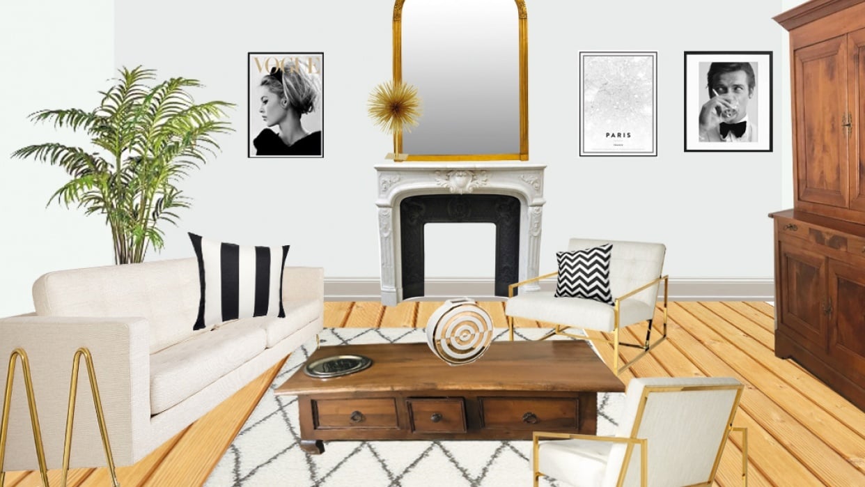Living Room Visualisation | Skillshare Student Project