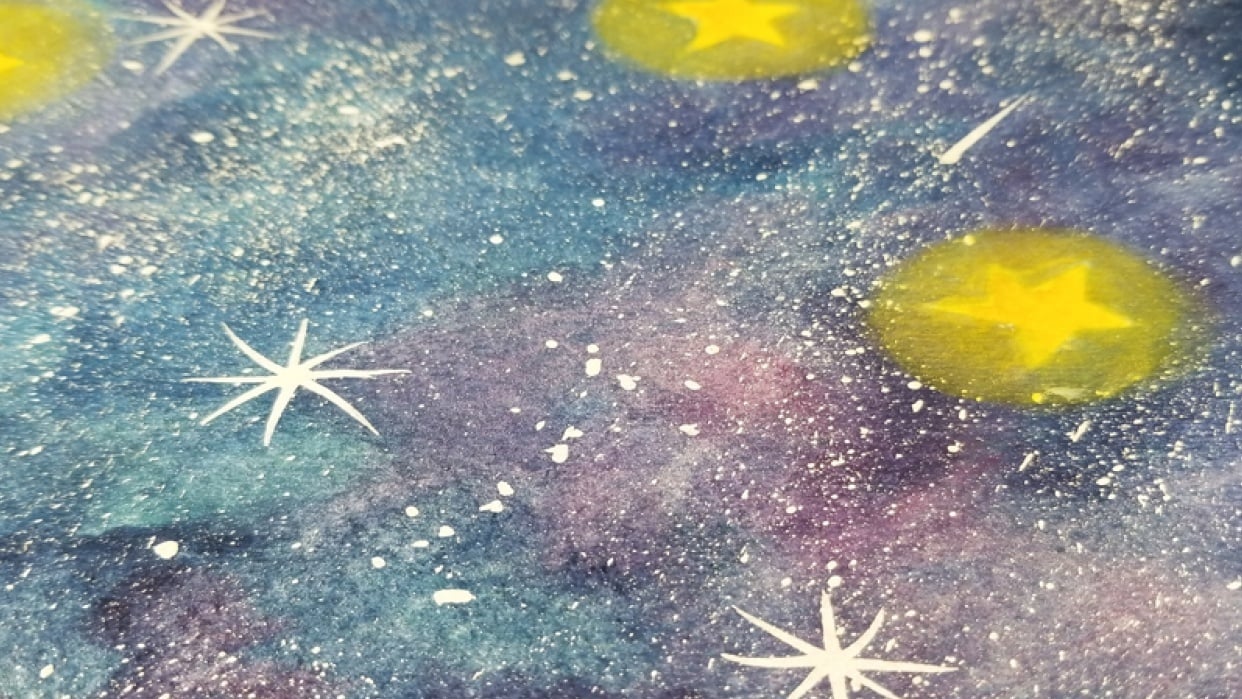 Relax under the stars project. | Skillshare Student Project