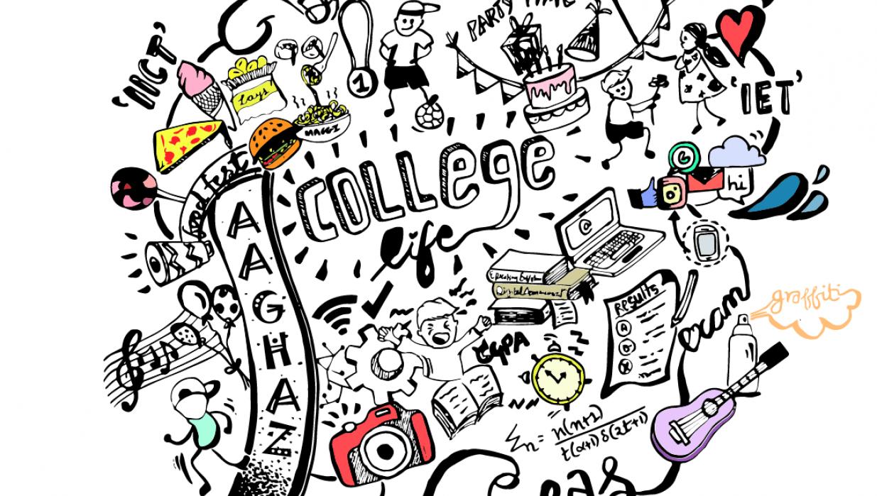 COLLEGE YEARS DOODLE | Skillshare Student Project