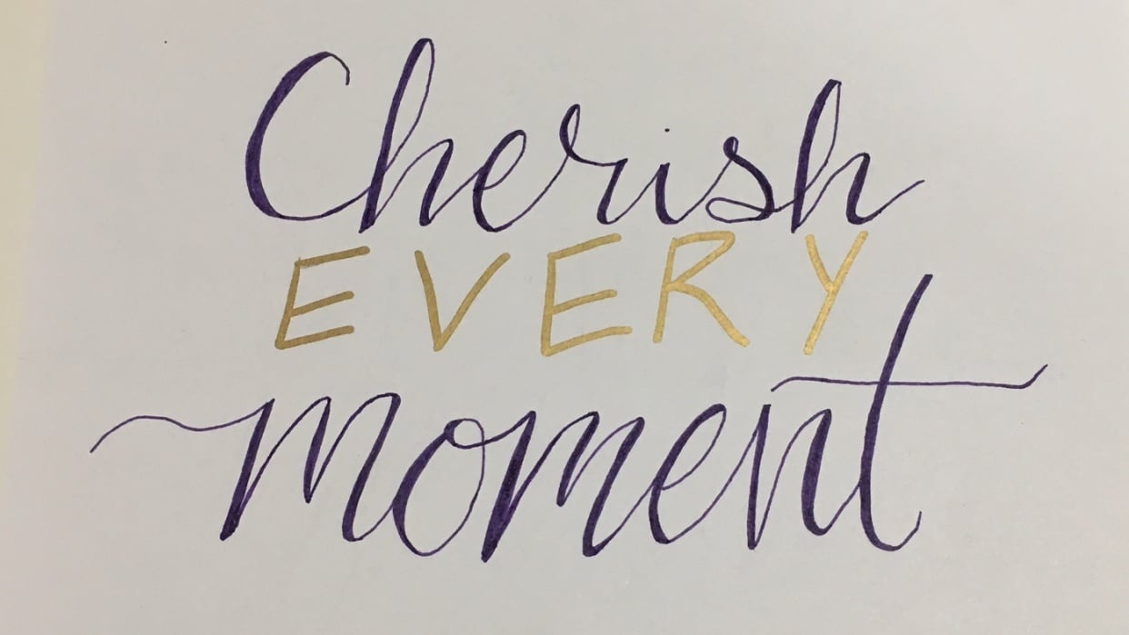 Brush Lettering: Project #1 | Skillshare Student Project Brush Lettering: Project #1 | Skillshare Student Project