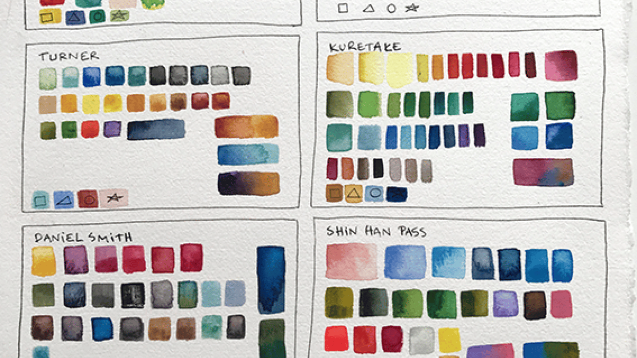 Color chart | Skillshare Student Project