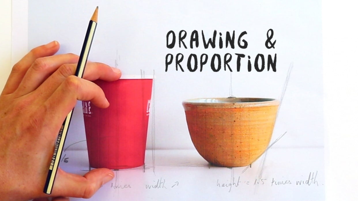 Drawing & Proportion: How to Measure Lengths, Widths and Angles ...