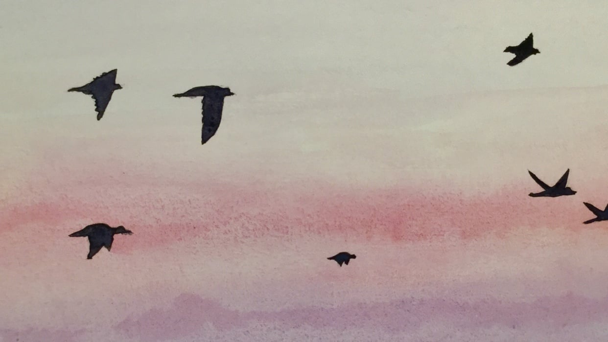 Gradient wash | Skillshare Student Project