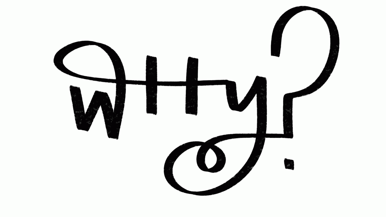 Why? Gif | Skillshare Student Project