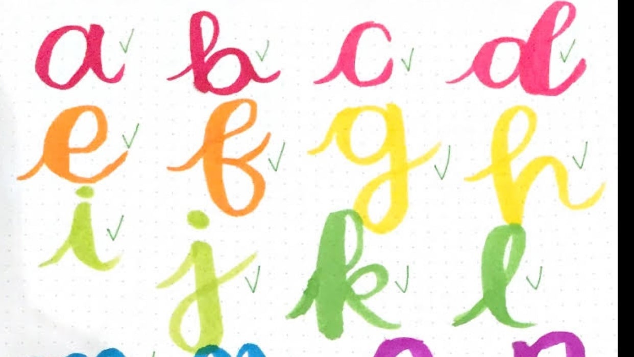 Michelle Brush Lettering | Skillshare Student Project