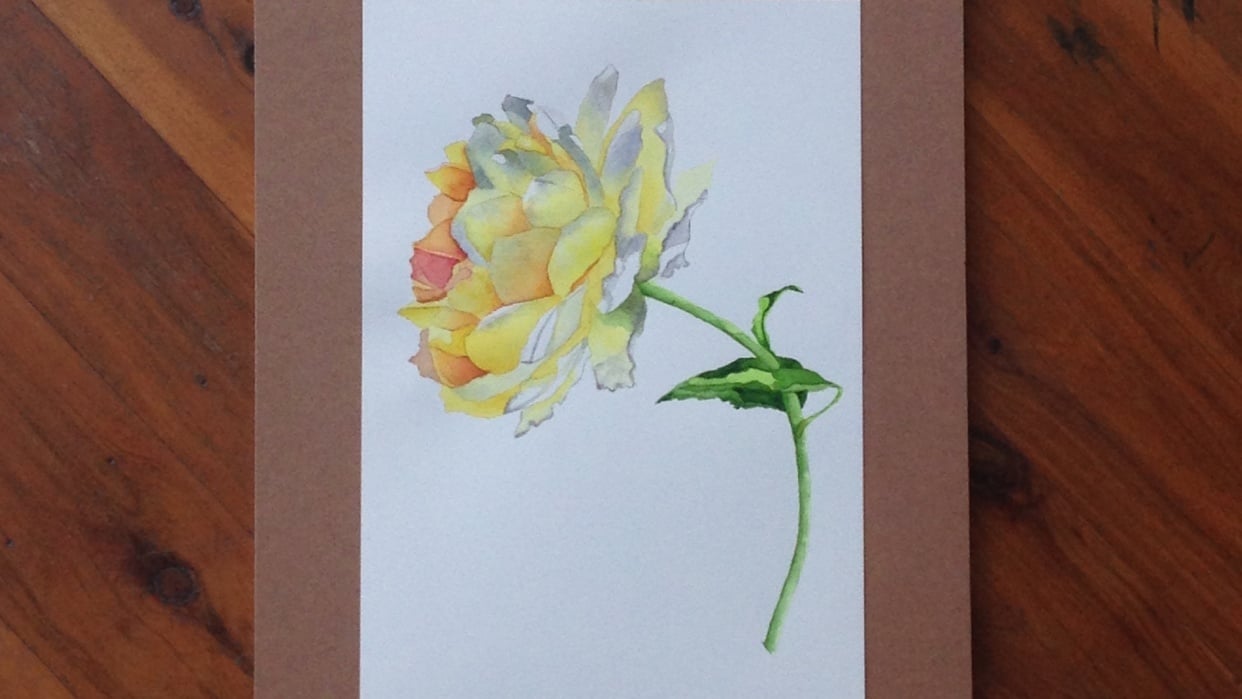 Yellow Rose | Skillshare Student Project