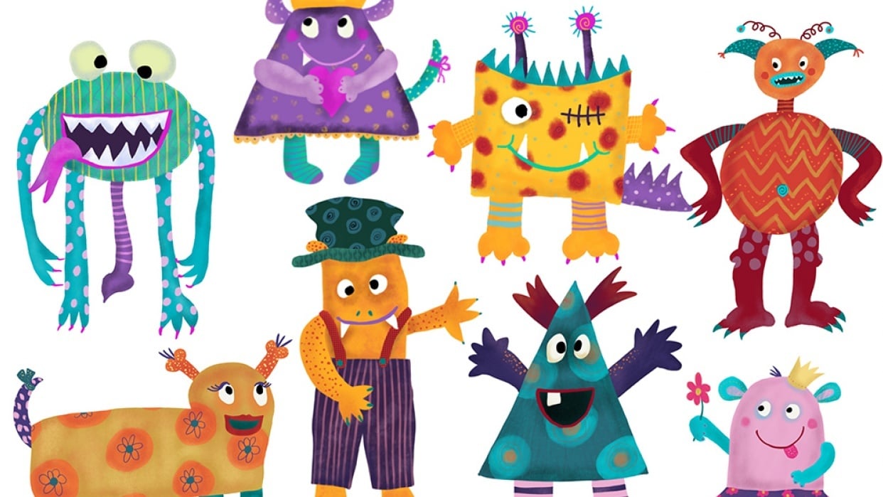 The Monster Gang | Skillshare Student Project