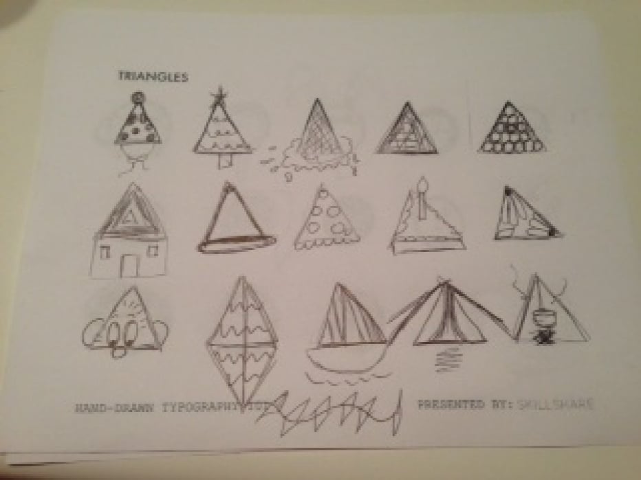 5 minute sketches | Skillshare Student Project