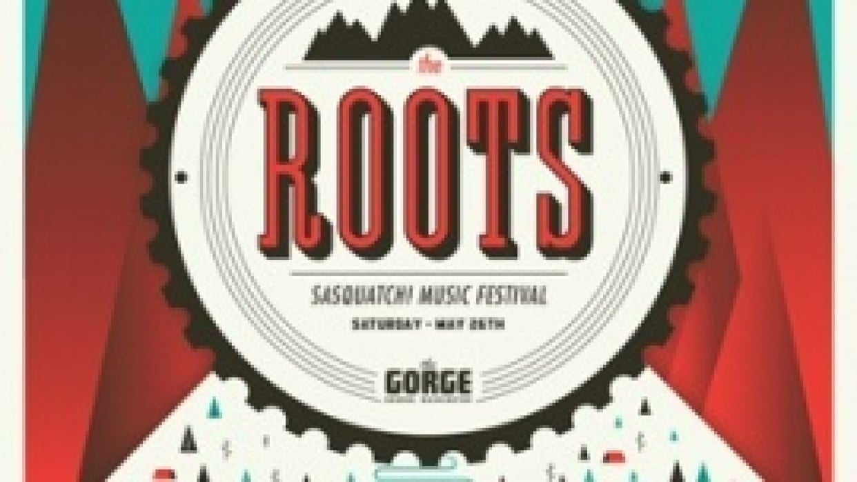 Roots Concert Poster - First Try! | Skillshare Student Project