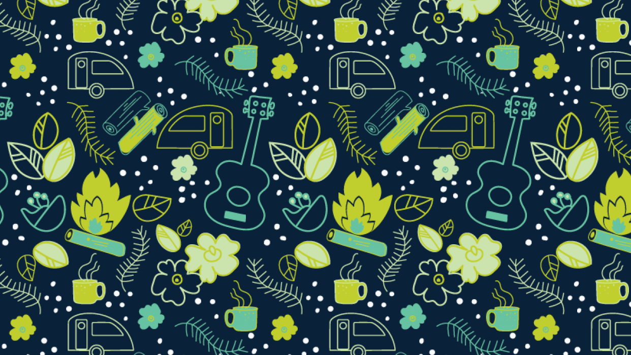 sweet summer camping | Skillshare Student Project