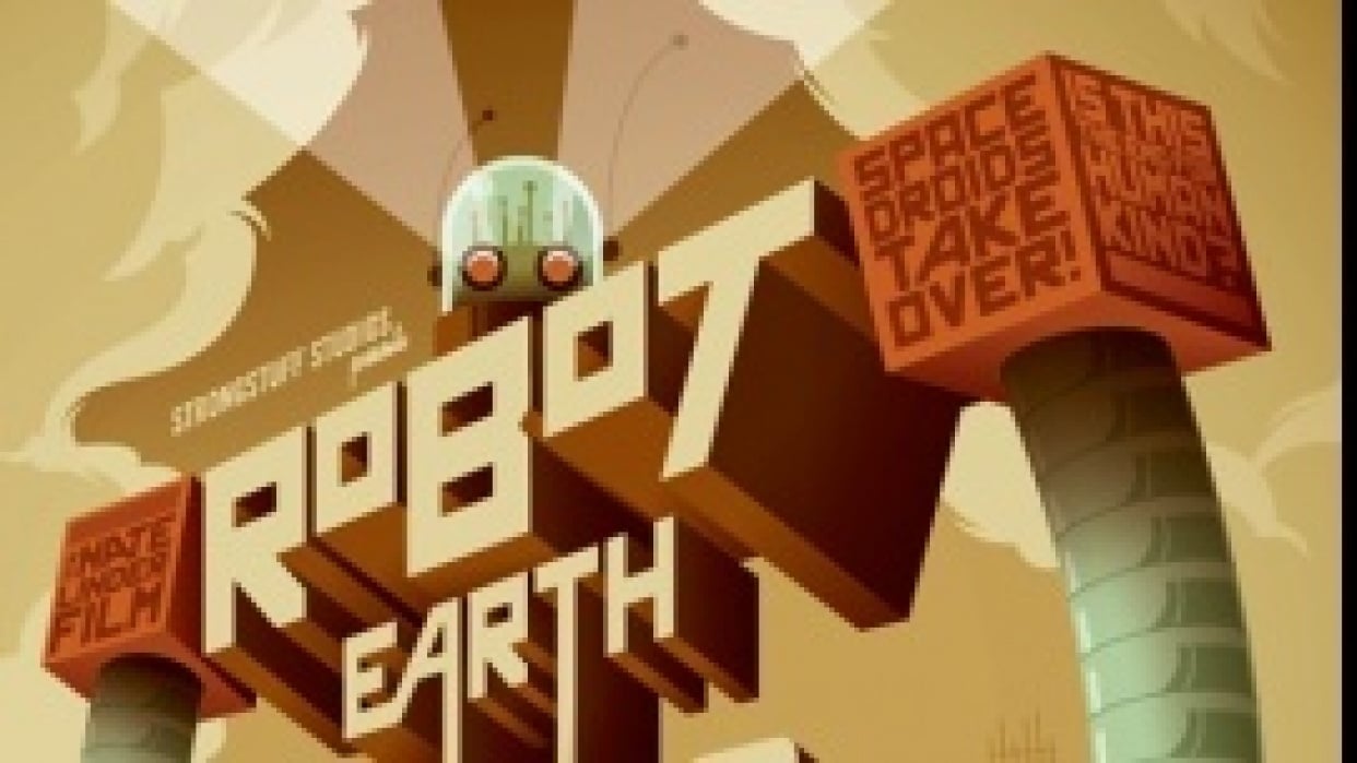 Robot Poster | Skillshare Student Project