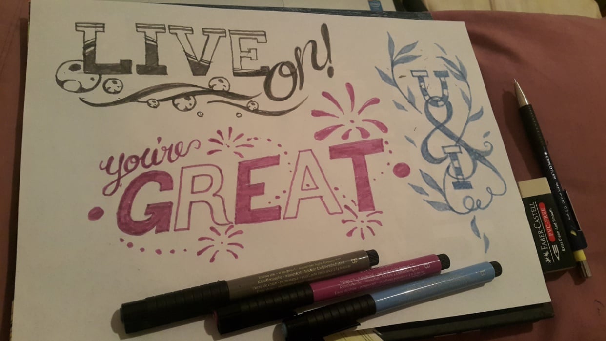 Project: Hand Lettering | Skillshare Student Project