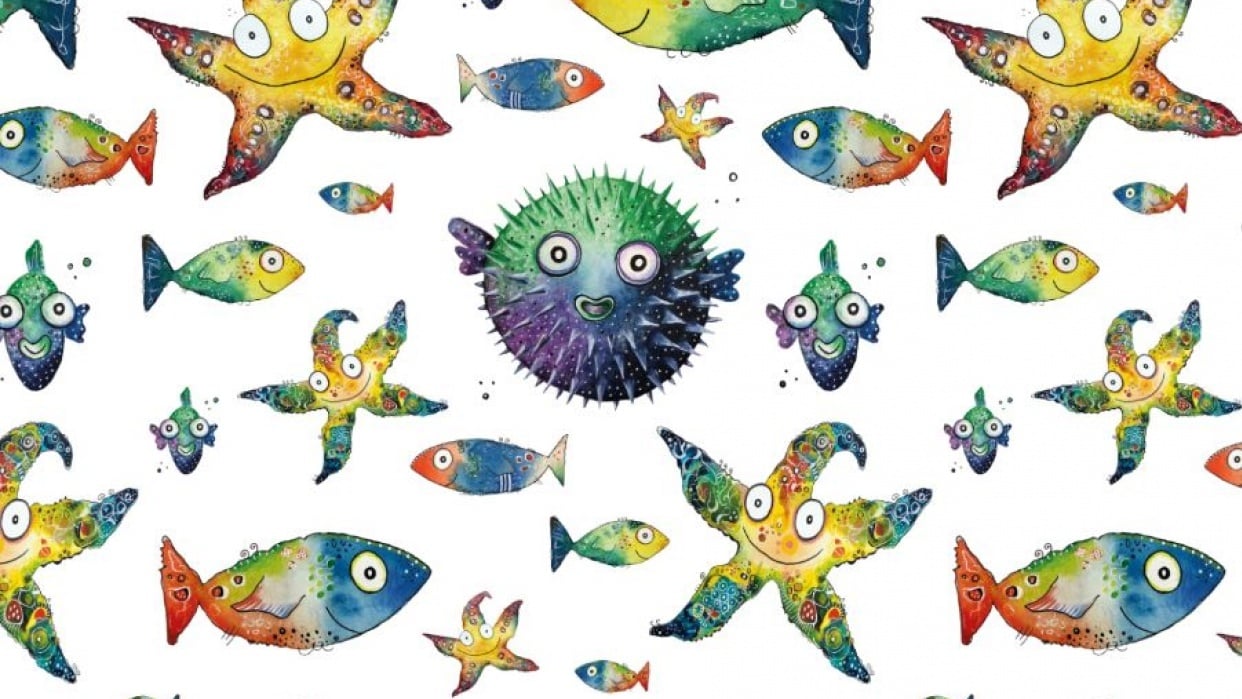 Happy Ocean Pattern | Skillshare Student Project