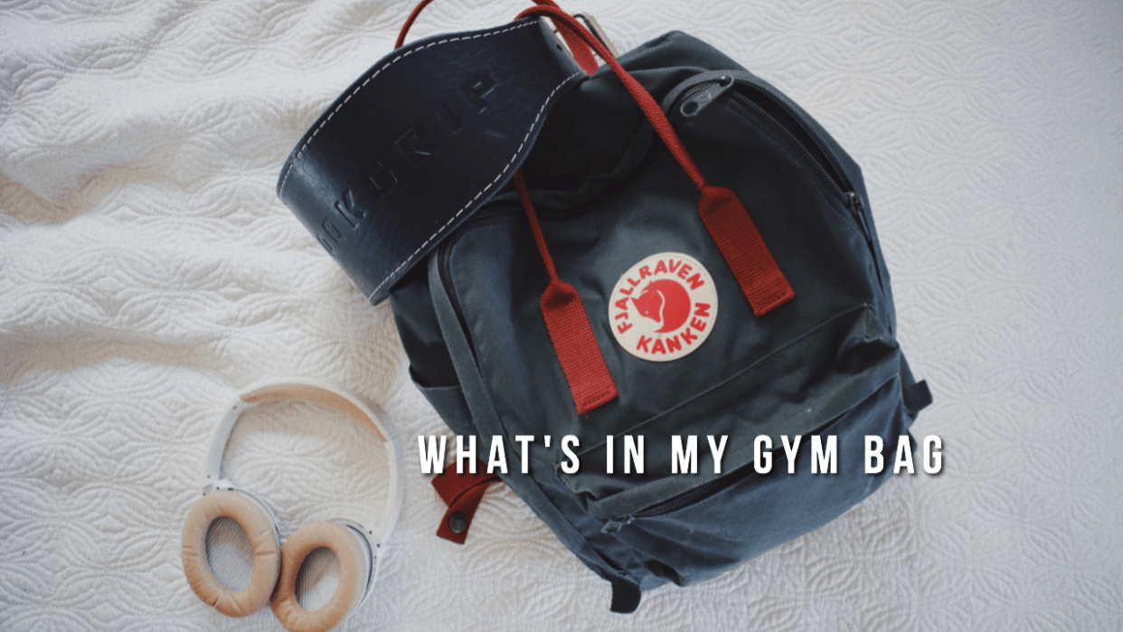 What's In My Gym Bag | Skillshare Student Project