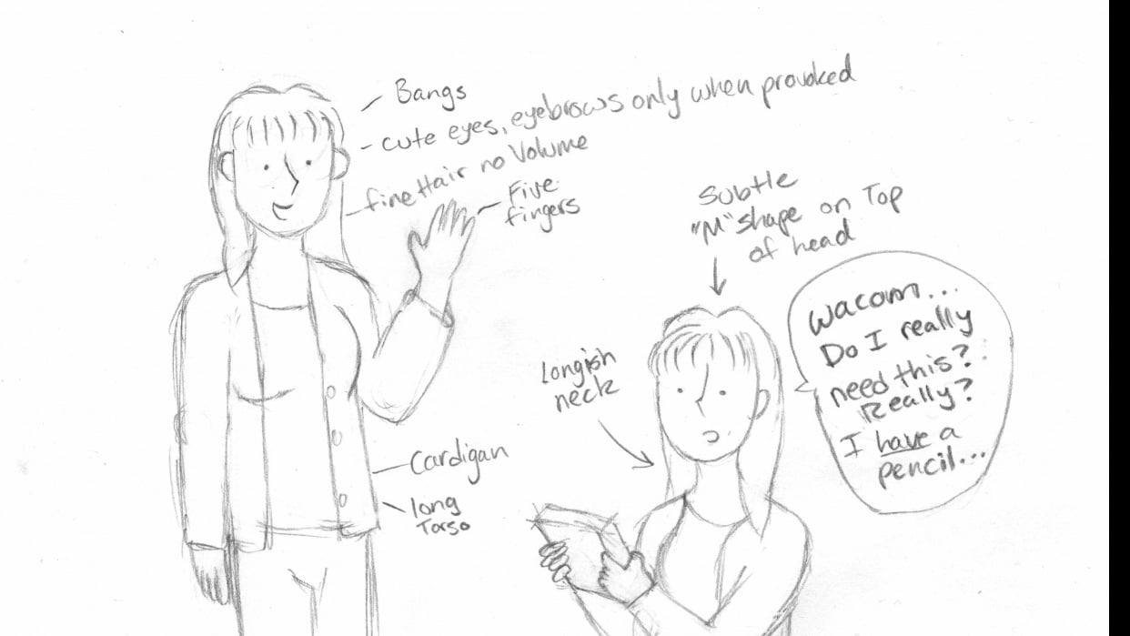 Character Based on me | Skillshare Student Project