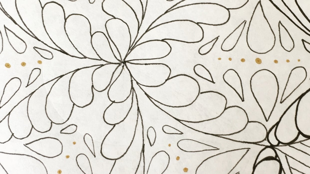 Six grid mandala | Skillshare Student Project