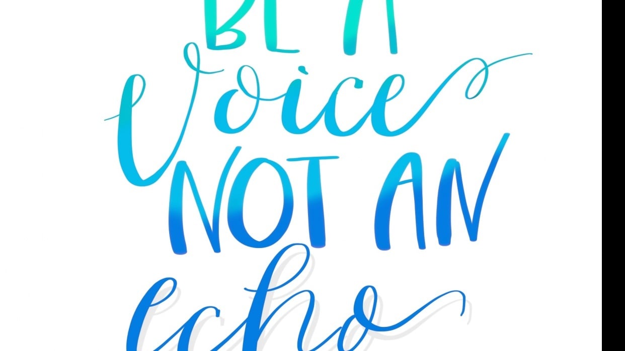 Be A Voice Skillshare Student Project be-a-voice-skillshare-student-project