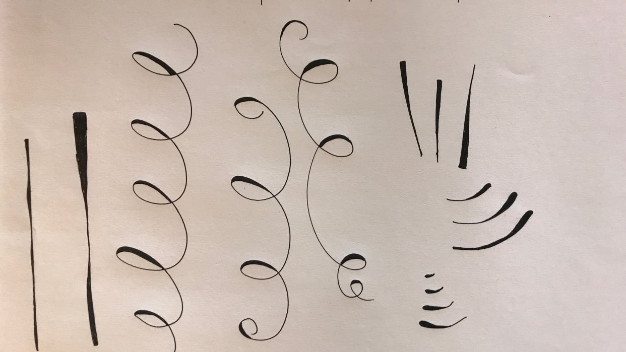Mini Project: Line Variation Practice | Skillshare Student Project