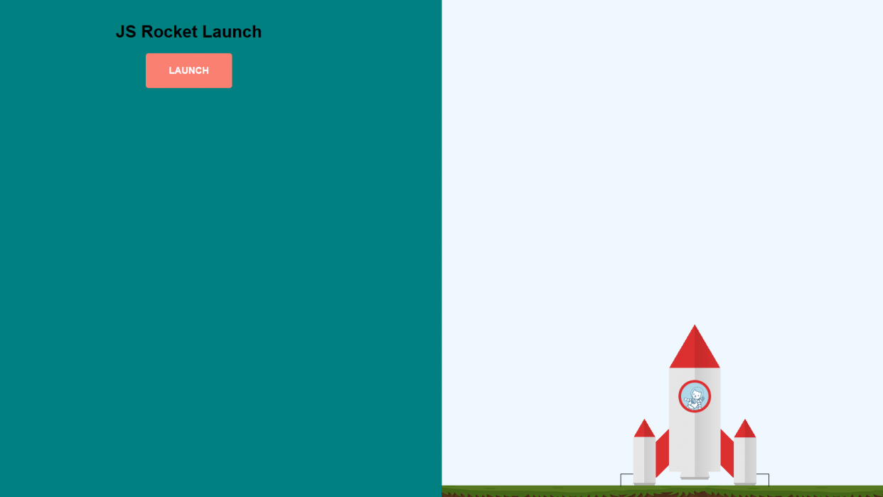 My first rocket launch ^_^ | Skillshare Student Project