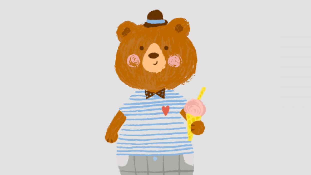 Cute Bear | Skillshare Student Project