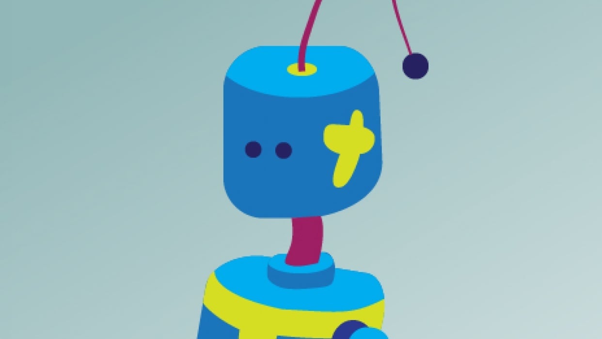 Robot in Illustrator | Skillshare Student Project