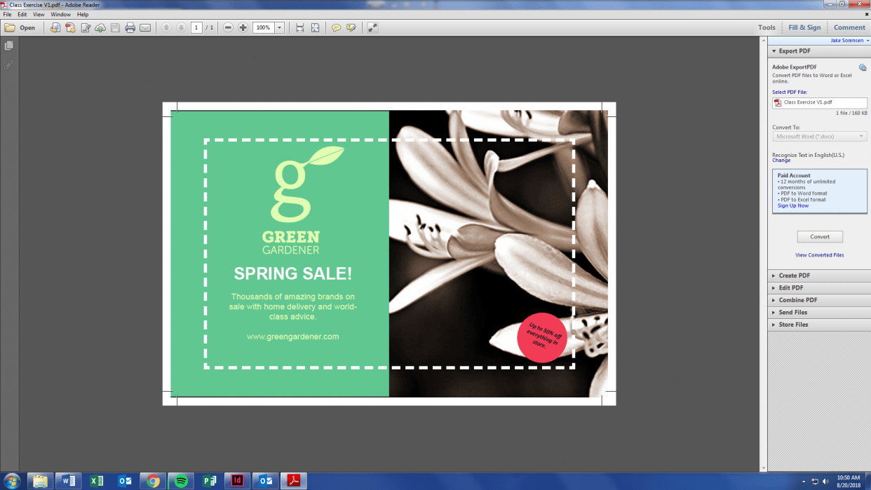 Class Exercise 1 | Skillshare Student Project