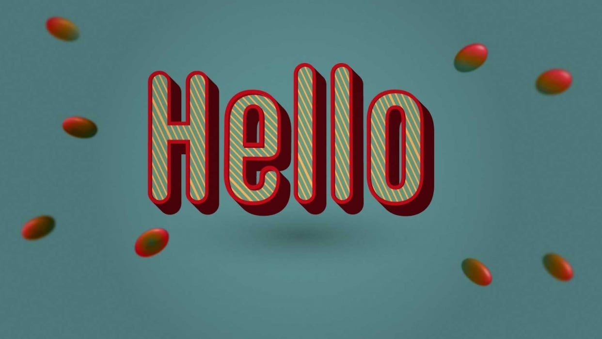 Hello in 3D | Skillshare Student Project