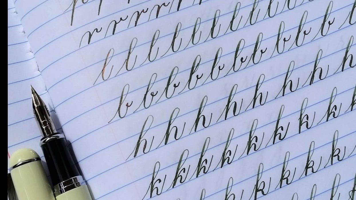 Intro to Copperplate Calligraphy | Skillshare Student Project