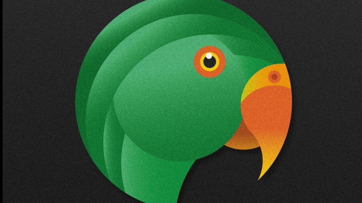 Wee Circular Parrot | Skillshare Student Project