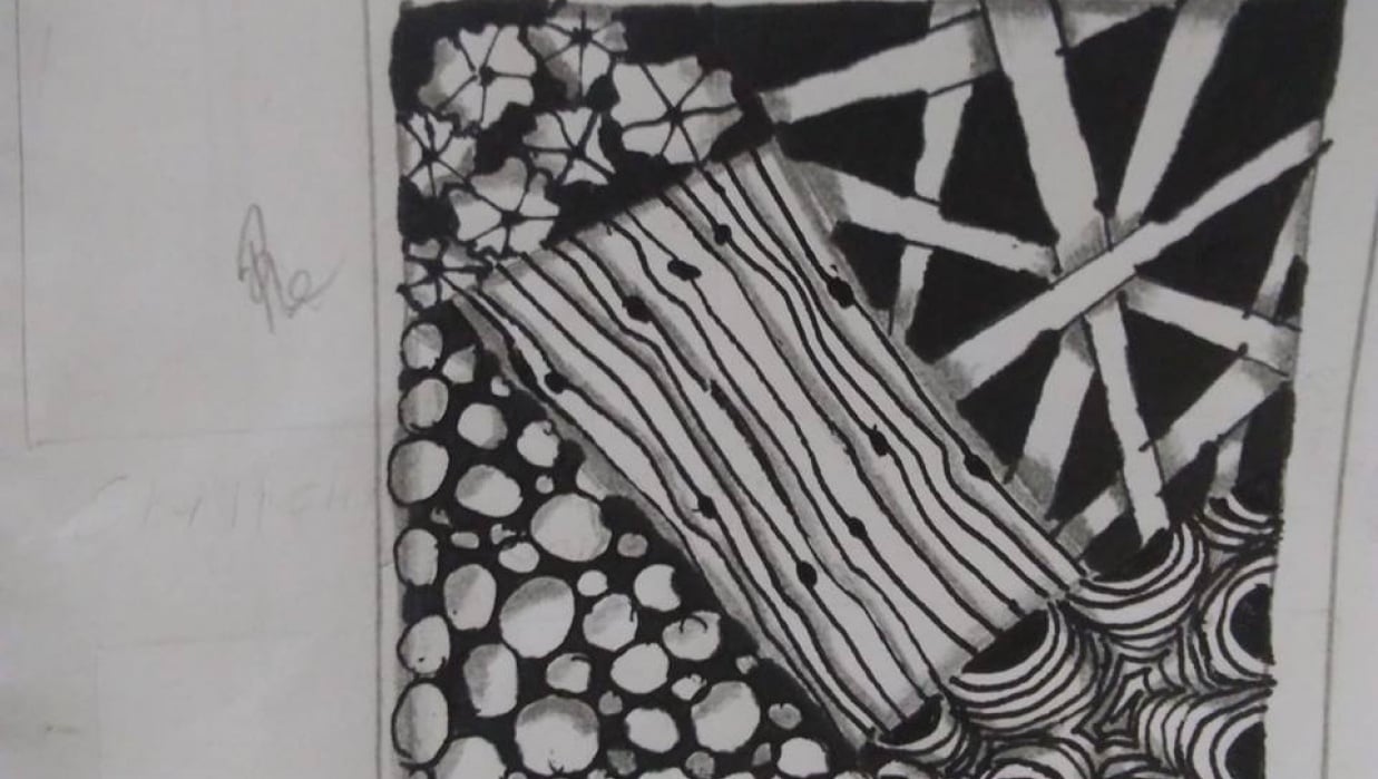 Not My First ZenTangle | Skillshare Student Project