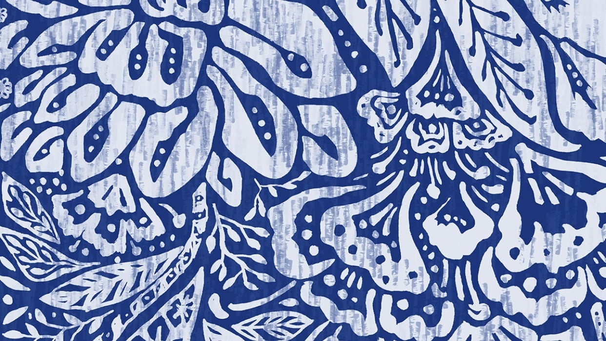 Batik Indigo Pattern | Skillshare Student Project