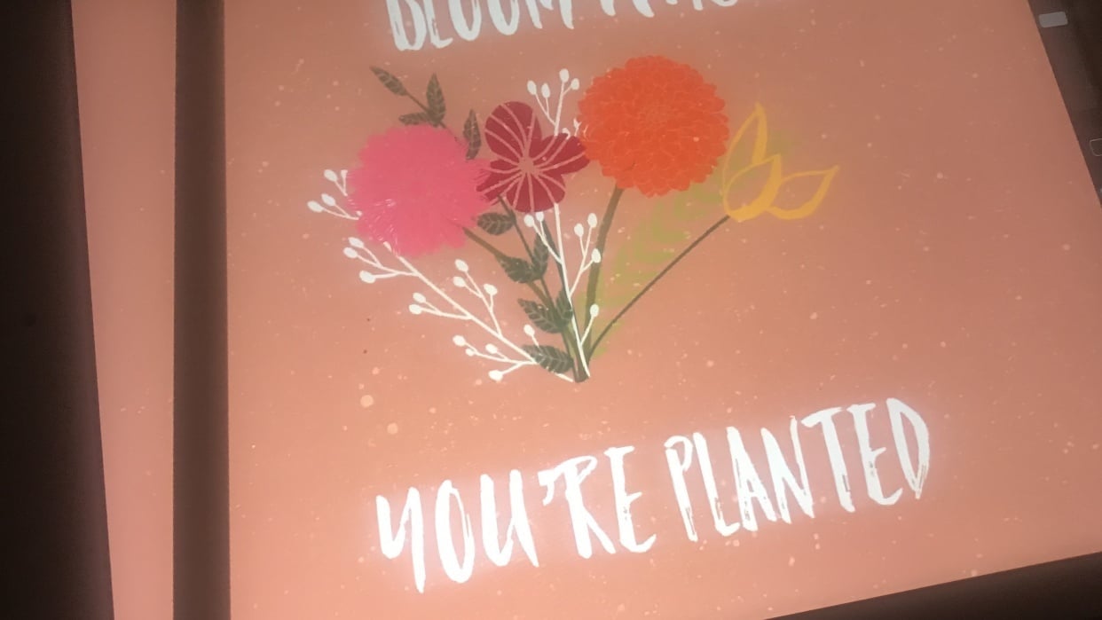 Block print style | Skillshare Student Project