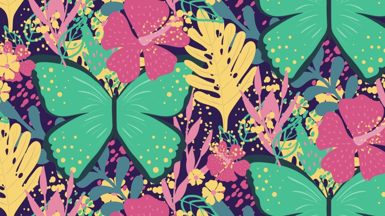 Lush tropical forest | Skillshare Student Project Lush tropical forest | Skillshare Student Project
