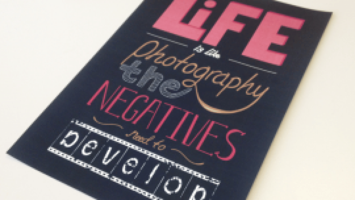 Inspirational quote | Skillshare Student Project