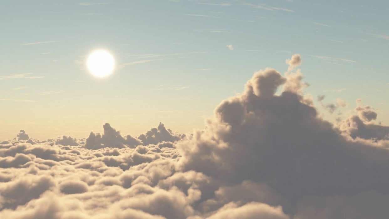 Sunset above the clouds | Skillshare Student Project