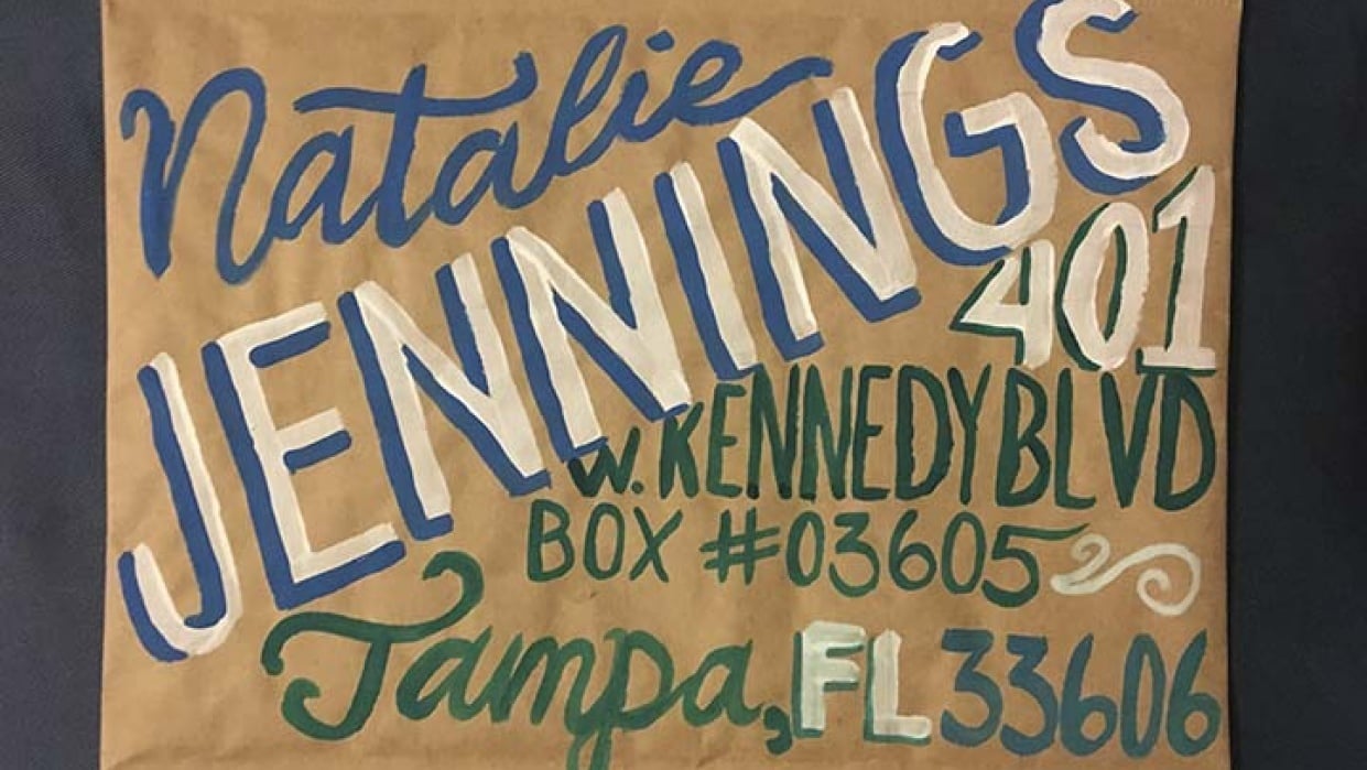 Hand Lettered Envelope | Skillshare Student Project