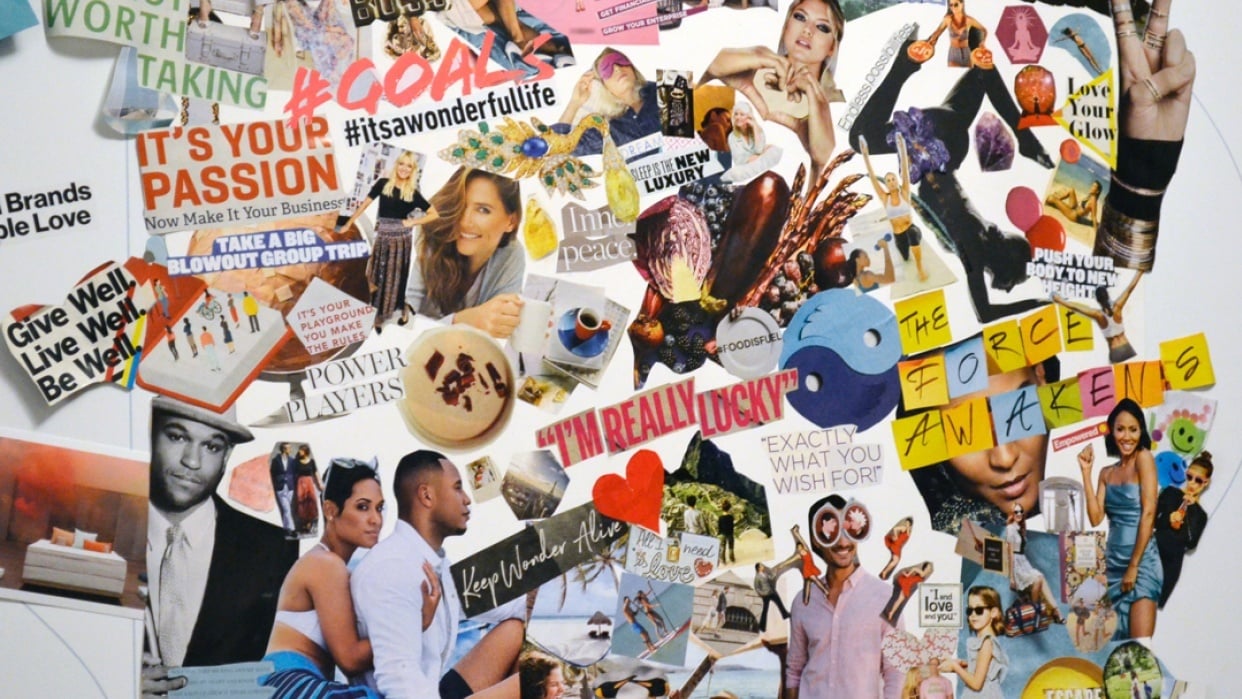 Sample Vision Board Project | Skillshare Student Project