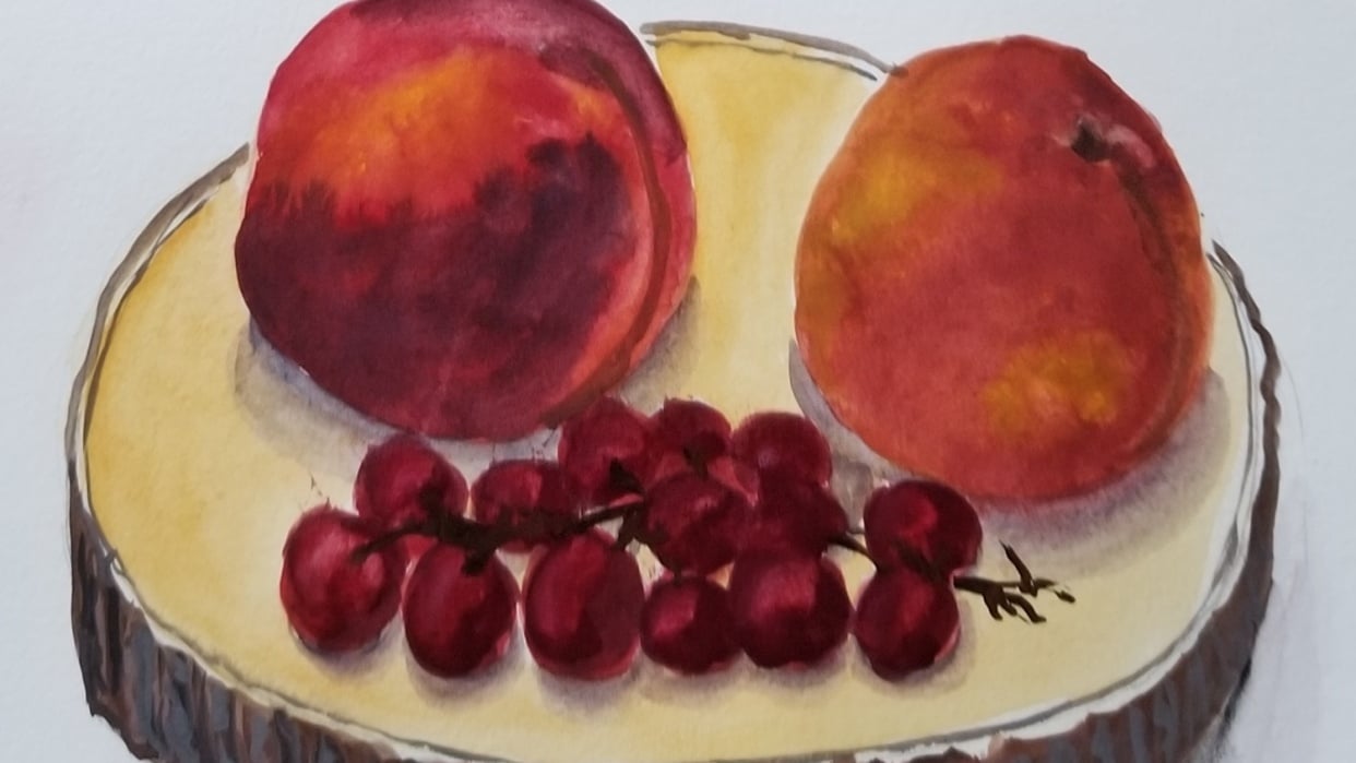 Fruits in Gouache | Skillshare Student Project