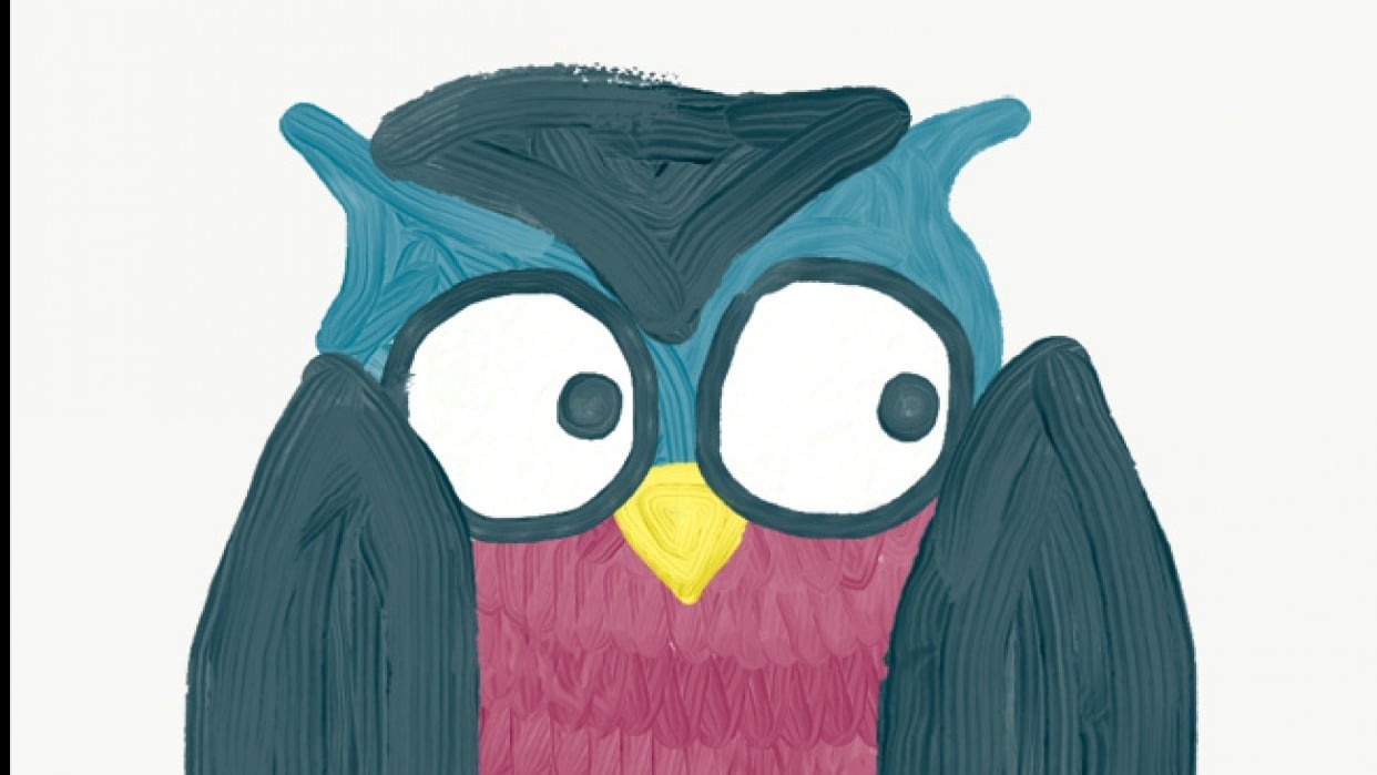 Owl - side eye | Skillshare Student Project
