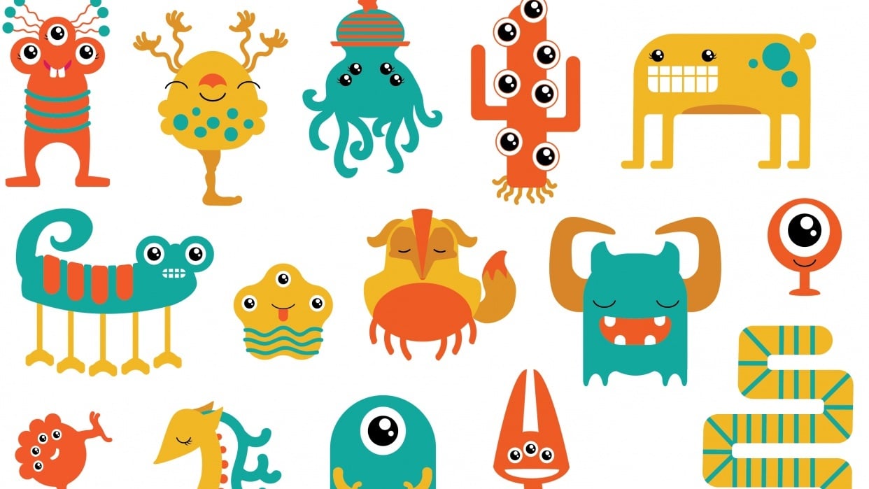 Vector Monsters | Skillshare Student Project