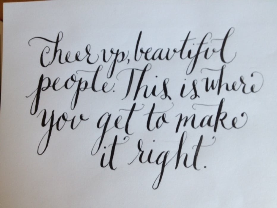 Lettering Practice | Skillshare Student Project