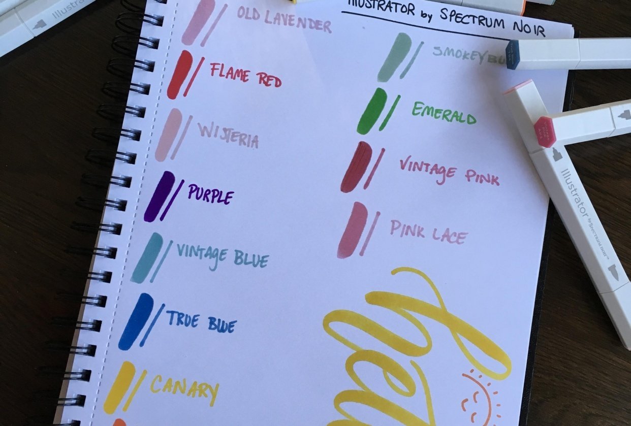 Illustrator by Spectrum Noir | Skillshare Student Project