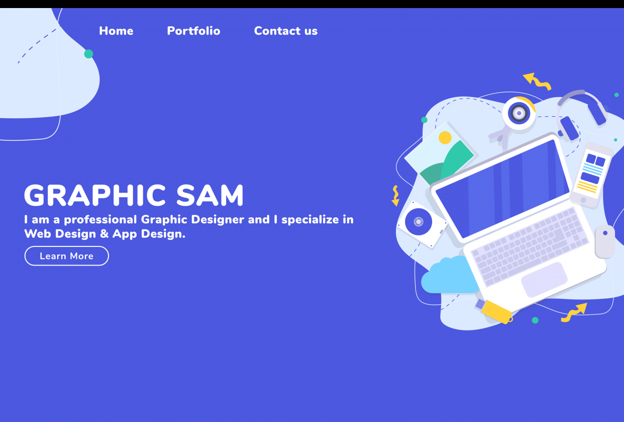 Portfolio for my Freelance business in Web & App Design . | Skillshare ...