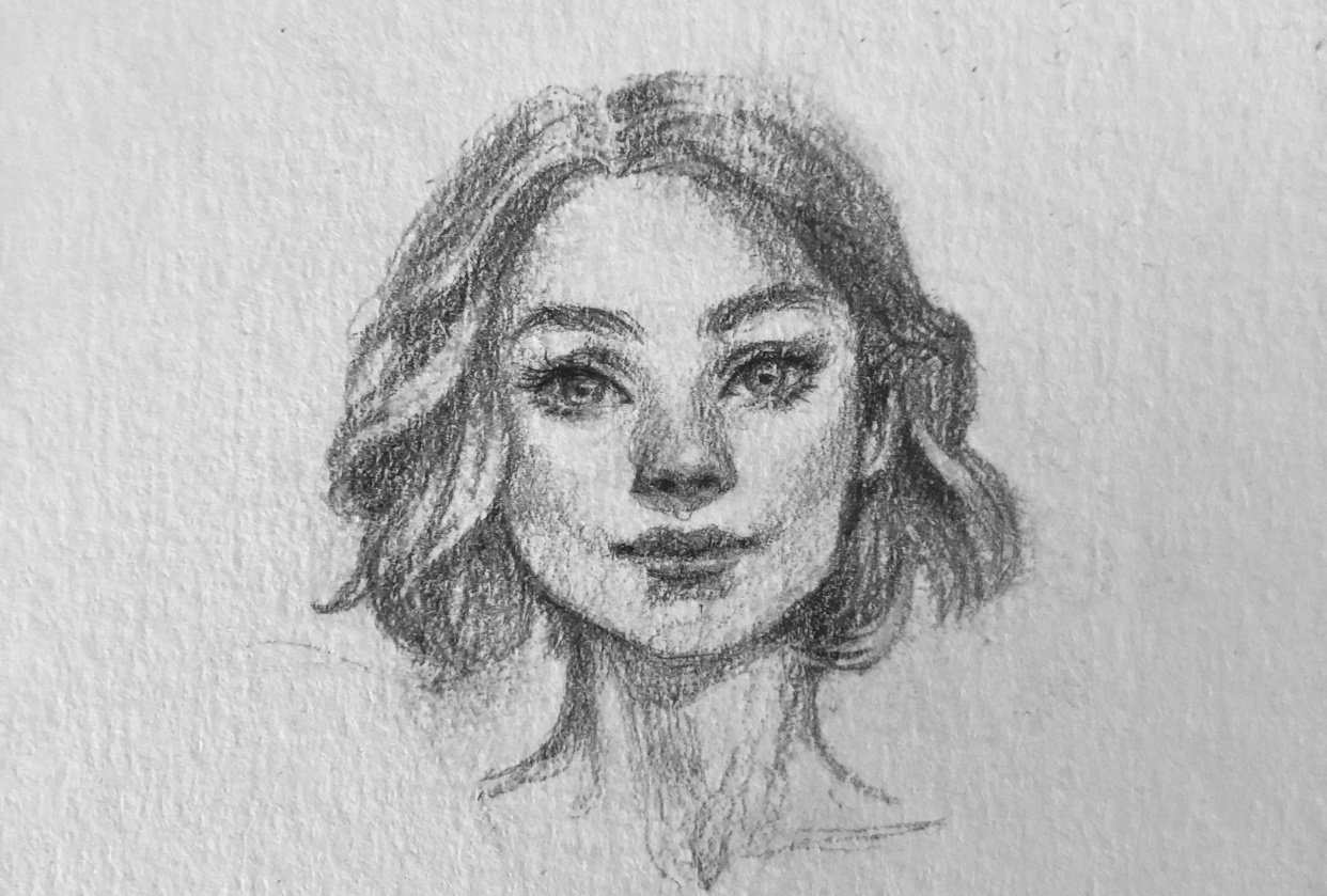 Female face | Skillshare Student Project